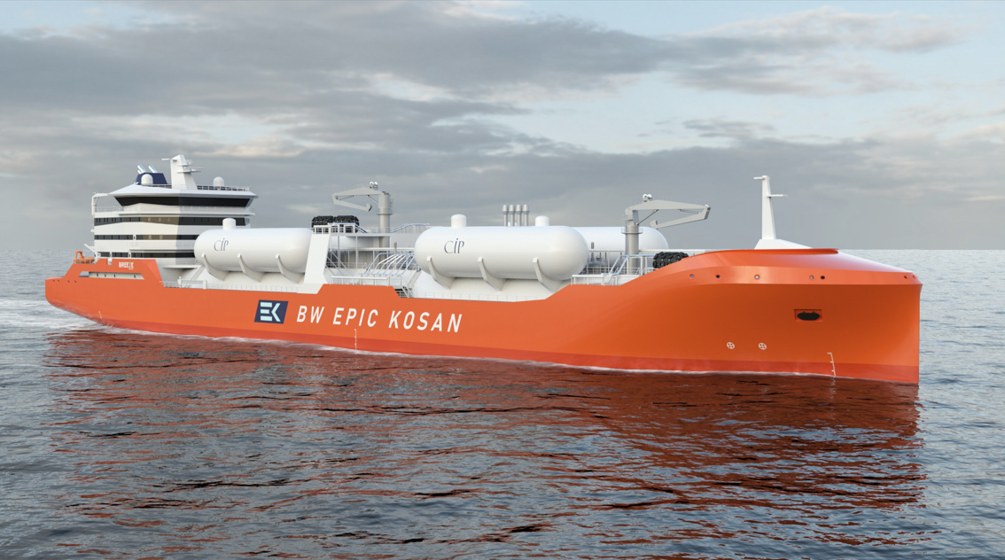 BW Epic Kosan is at Gastech in Milan, Italy - BW Gastech 2025